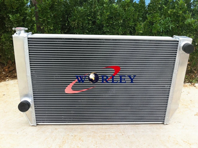 3 CORE ALLOY Aluminum Radiator for Ford Falcon V8 6cyl XC XD XE XF ...