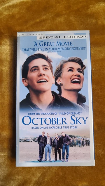 OCTOBER SKY 2000 Special Edition VHS Jake Gyllenhaal Laura Dern £3.77 ...