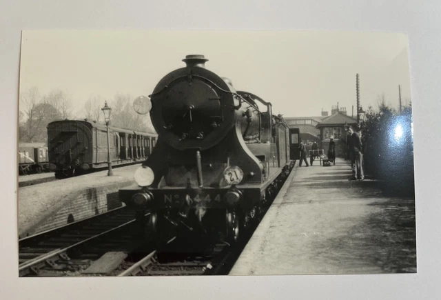 RAILWAY LOCOMOTIVE PHOTOGRAPH - 444 Alton Station F454 £3.50 - PicClick UK
