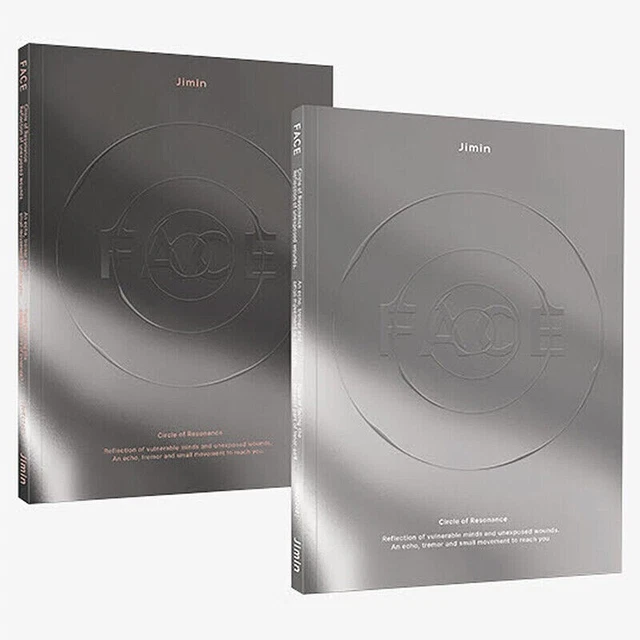 BTS JIMIN [FACE] Album PHOTOBOOK 2 Ver SET/ 2CD+2 Photo Book+8 Card+4 ...