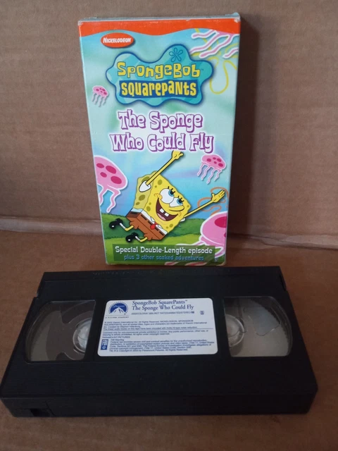 SPONGEBOB SQUAREPANTS - The Sponge Who Could Fly (VHS, 2003) £5.45 ...