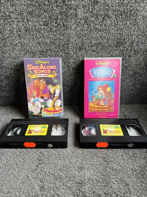 DISNEY VHS BUNDLE Cinderella Fantasia Little Mermaid EUR 4,65 - PicClick FR