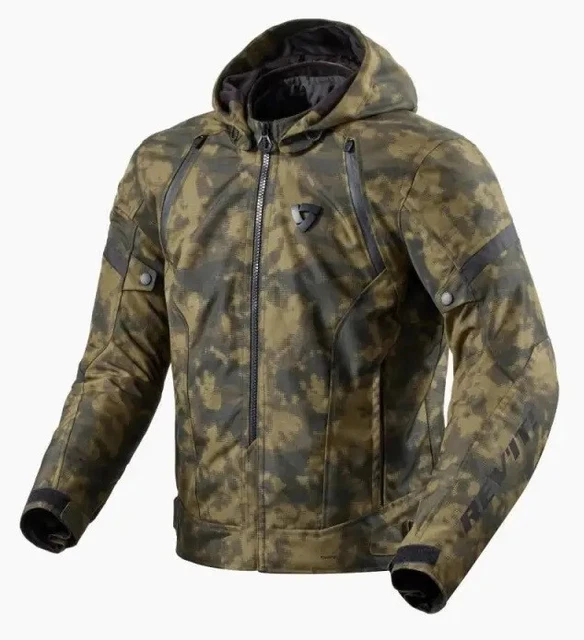 BLOUSON MOTO REVIT Flare 3 H2O Camo Dark Green Taille XXL Jacket D ...