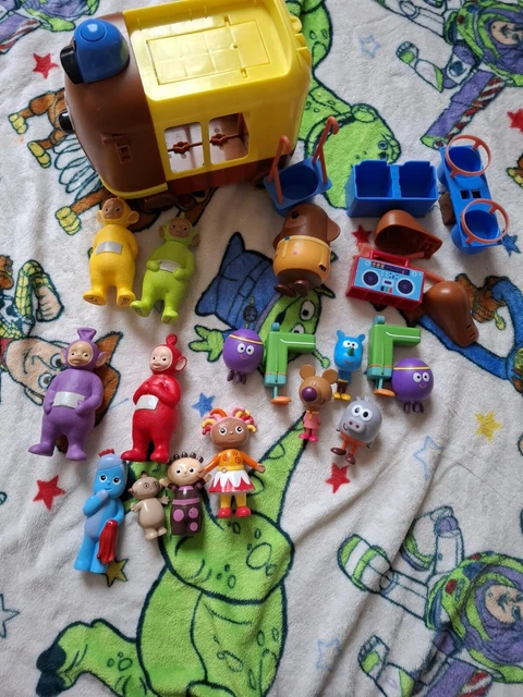 CBEEBIES TOY BUNDLE Hey Duggee Teletubbies In The Night Garden Bundle £ ...
