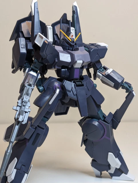 HG 1/144 UC Gundam Silver Bullet Suppressor Bandai Model Kit High Grade ...