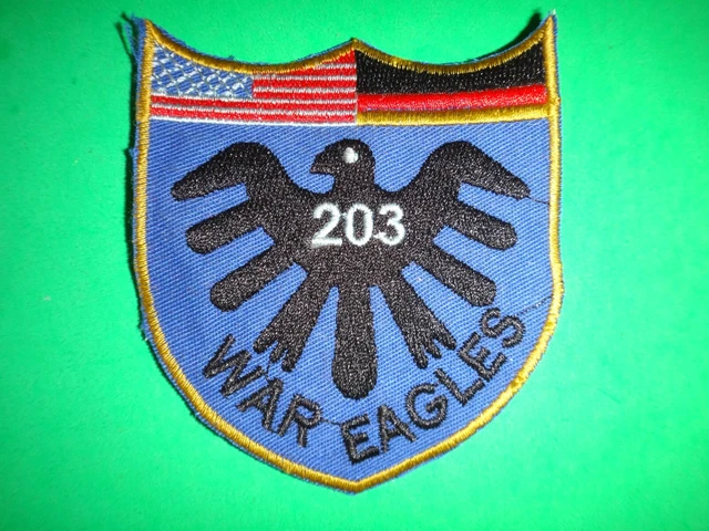 US ARMY 203RD Aviation Company WAR EAGLES Patch From Vietnam War Era £ ...