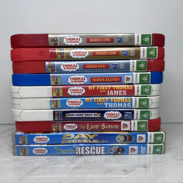 THOMAS & FRIENDS: Thomas The Tank Engine DVD Set of 10 Region 4 FREE ...