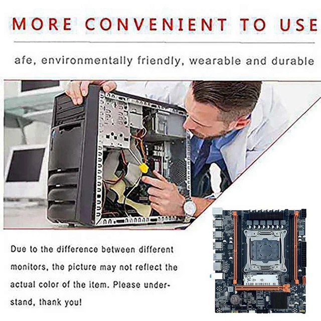 X99H DESKTOP MOTHERBOARD+E5 2650 V3 CPU B85 LGA2011-3 4X DDR4 REG ECC ...