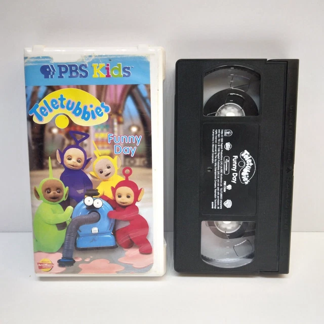PBS KIDS TELETUBBIES Funny Day VHS Vol.5 With Clamshell Case FREE S/H £ ...