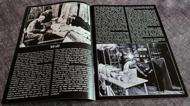 CFK-FILMPROGRAMM: BORIS KARLOFF im Film "FRANKENSTEIN" mit Colin Clive ...
