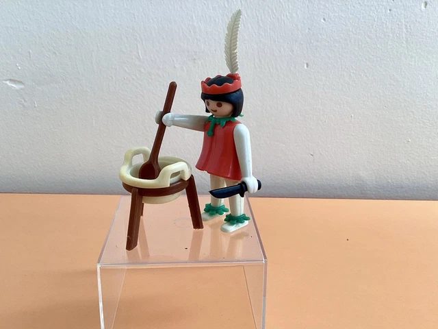 PLAYMOBIL. PLAYMOBIL SYSTEM. Référence 3355-A. Indienne/ Soupière. 1976 ...
