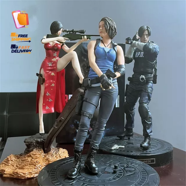 RESIDENT EVIL ADA Wong Jill Valentine Leon Kennedy PVC Actionfigur ... RESIDENT EVIL ADA Wong Jill Valentine Leon Kennedy PVC Actionfigur ...