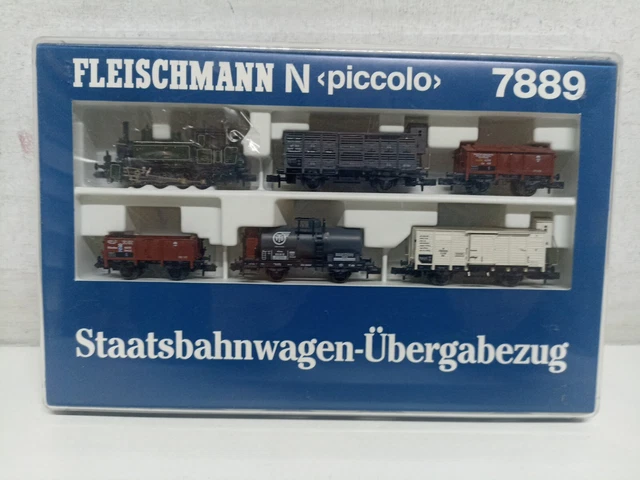FLEISCHMANN PICCOLO 7889 Locomotiva A Vapore Gtl 4/4 Con Scatola SCALA ...