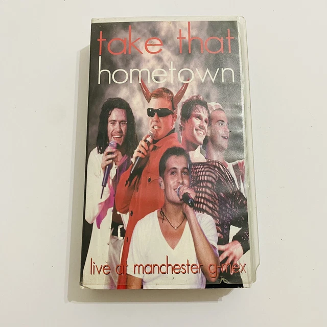 TAKE THAT (VHS, 1995) Hometown Live at Manchester G-Mex Music VHS Video ...