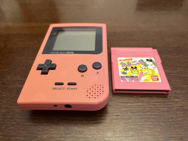 GAMEBOY POCKET TAMAGOTCHI Pink Set Limited Edition Bandai Nintendo ...