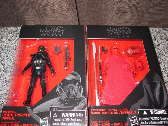 STAR WARS BLACK Series*Emperor's Royal Guard&Imperial Death Trooper* 3. ...