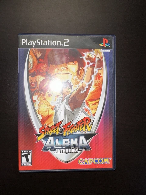 PLAYSTATION 2 PS2 Game Street Fighter Alpha Anthology CIB Complete In ...