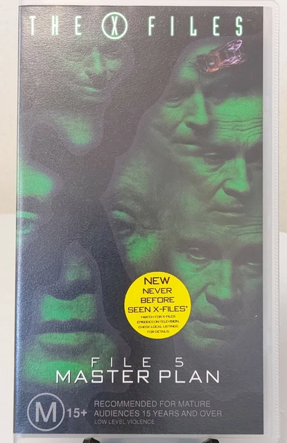 THE X FILES File 5 - Master Plan - VHS Pal £12.48 - PicClick UK