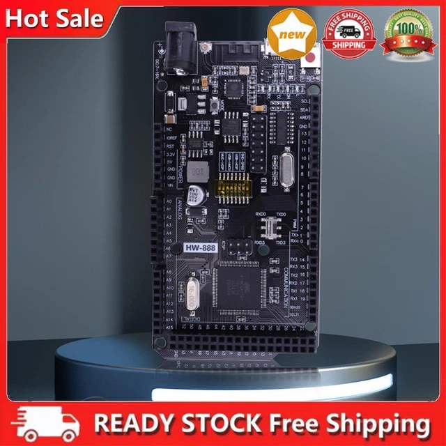 WIFI R3 ATMEGA2560 + ESP8266 USB-TTL CH340 32M Memoria per Arduino Mega NodeMCU EUR 20,00 ...