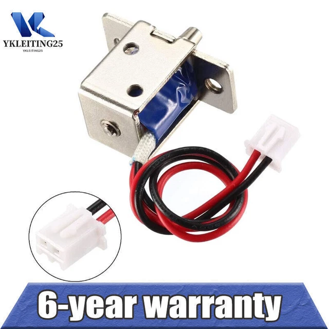 MINI ELECTROMAGNETIC LOCK Push Pull automatic Door Opener DC 12V 0.54A ...