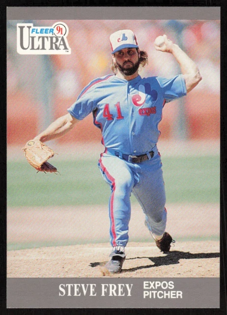 1991 FLEER ULTRA #202 STEVE FREY Montréal Expos EUR 1,67 - PicClick FR