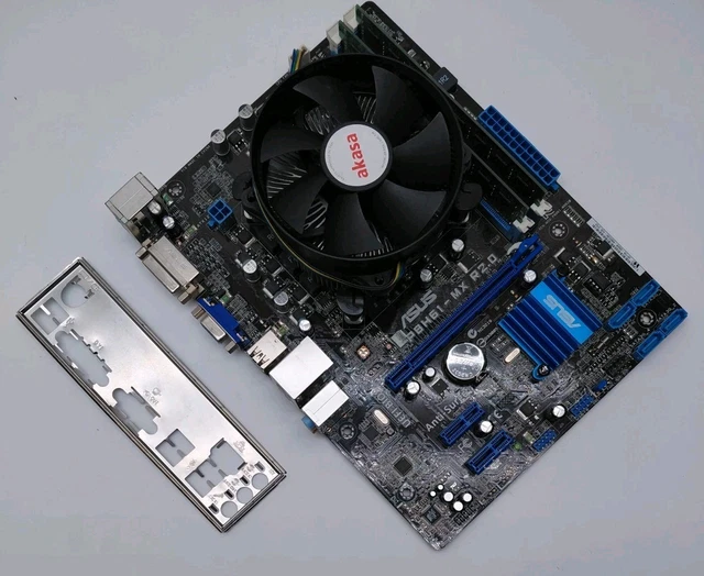 ASUS P8H61-MX + i5 3rd Gen + 8GB DDR3 MicroATX Motherboard Heatsink+IO ...