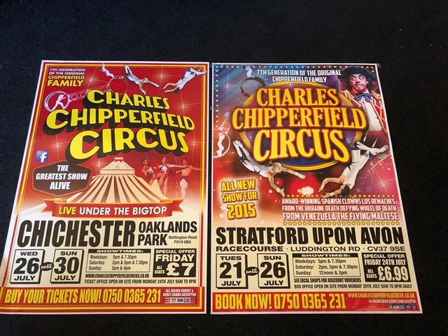 CIRCUS POSTERS £1.00 - PicClick UK