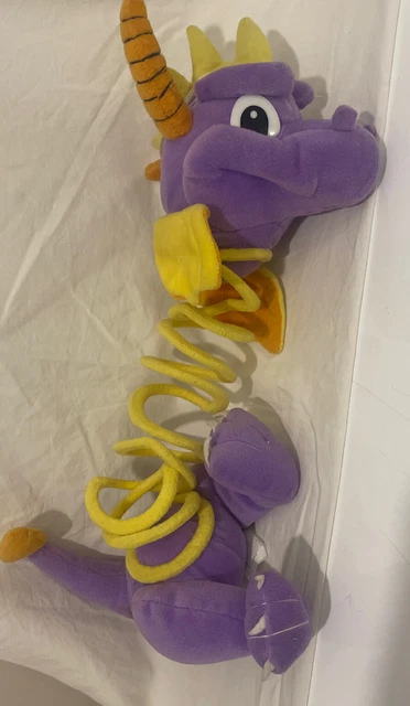 RARE PLAY BY Play Spyro The Dragon Slinky Soft Plush Toy Figure Video ...