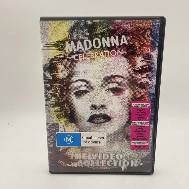 MADONNA - CELEBRATION: The Video Collection DVD 2009 Region 0 NTSC - with Poster $28.90 ...