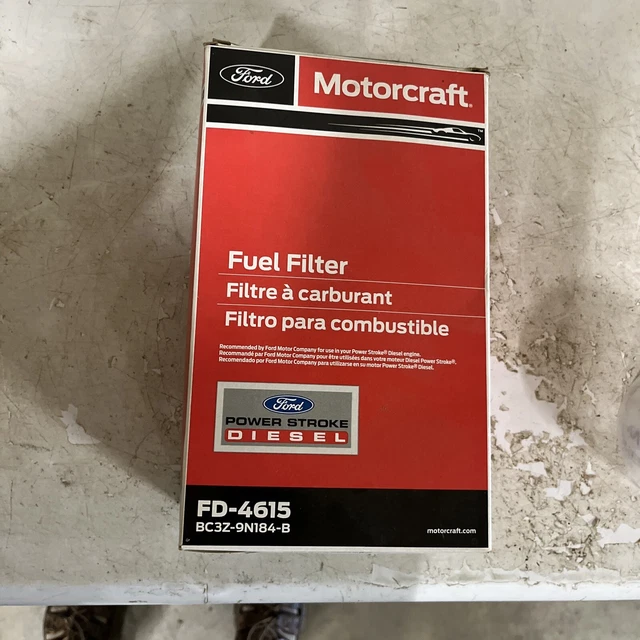 GENUINE OEM FORD Motorcraft Diesel Fuel Filter FD4615 US STOCK EUR 18 ...