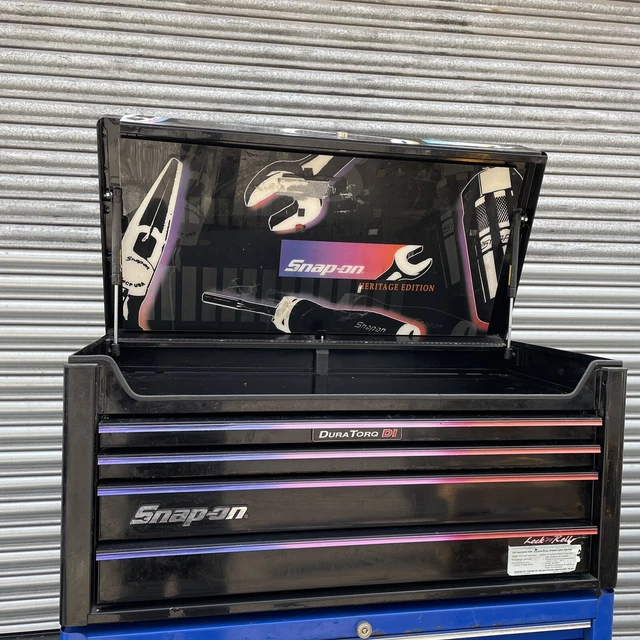 SNAP ON 40” Triple Stack Roller Tool Box Cabinet with Middle Box £1,200 ...