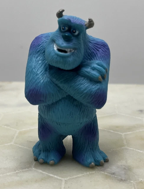 DISNEY PIXAR MONSTERS Inc. PVC James P. SULLEY Sullivan Figure Folded ...