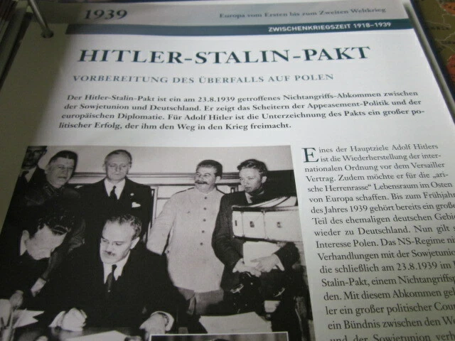 GESCHICHTE EUROPAS ZWISCHENKRIEGSZEIT Der Hitler Stalin Pakt 1939 EUR 4 ...