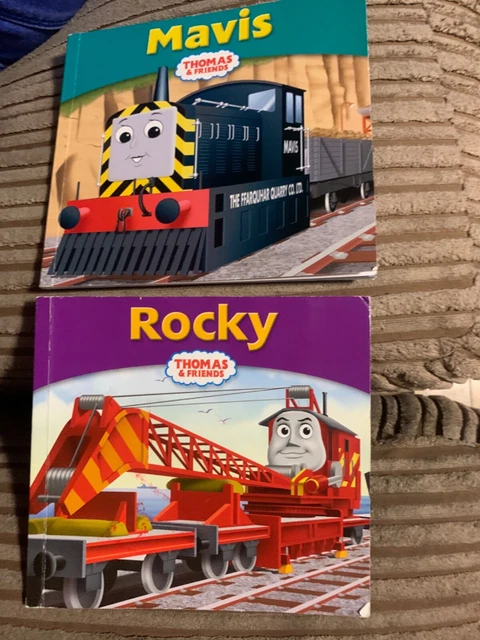 MAVIS & ROCKY Thomas the Tank Engine Paperback Fiction story kids ...