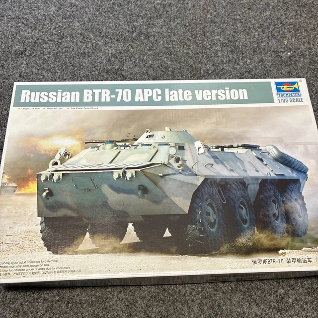 TRUMPETER 1:35 #01591 Russian BTR-70 APC Late Version EUR 29,00 ...