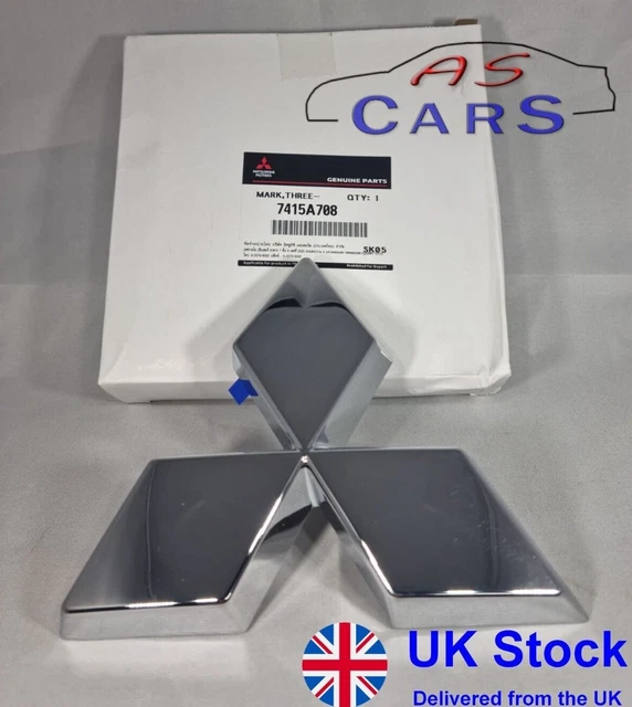MITSUBISHI L200 LOGO Emblème Mascotte Avant MK6 2020 2021 2022 Original ...