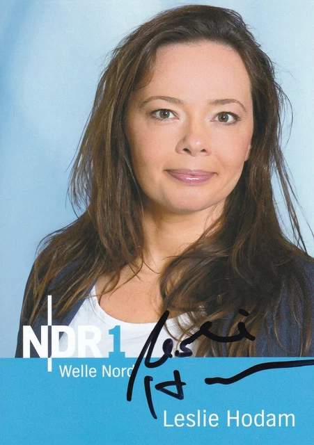 NDR1 *WELLE NORD* Autogrammkarte #3 von LESLIE HODAM EUR 1,00 - PicClick DE