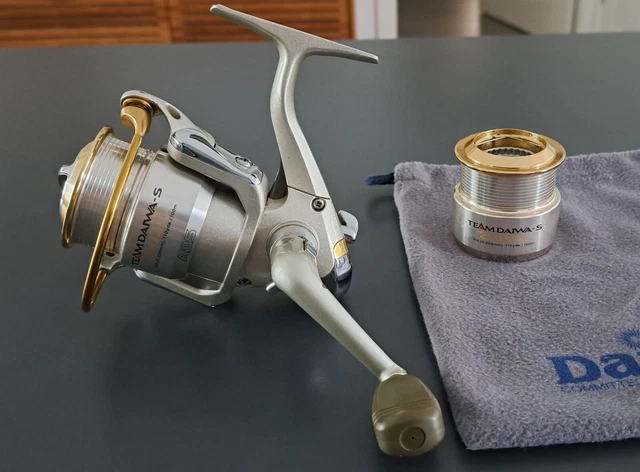 TEAM DAIWA-S 2503CU Match Reel With Spare Spool - Made In Japan £47.12 ...