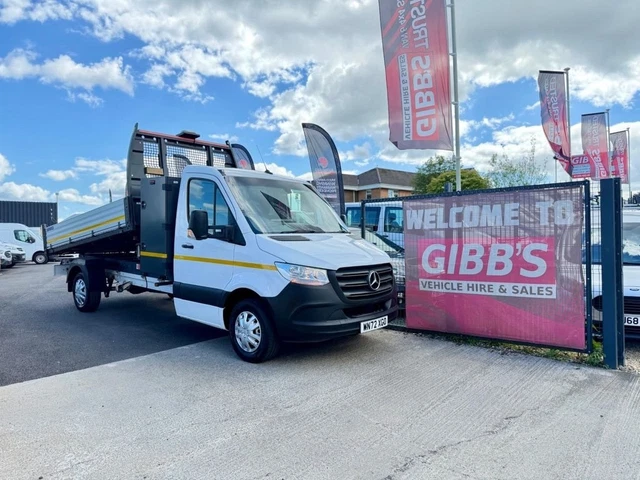 MERCEDES SPRINTER TIPPER Chassis Cab Cdi 2022 23K Miles Diesel Manual ...