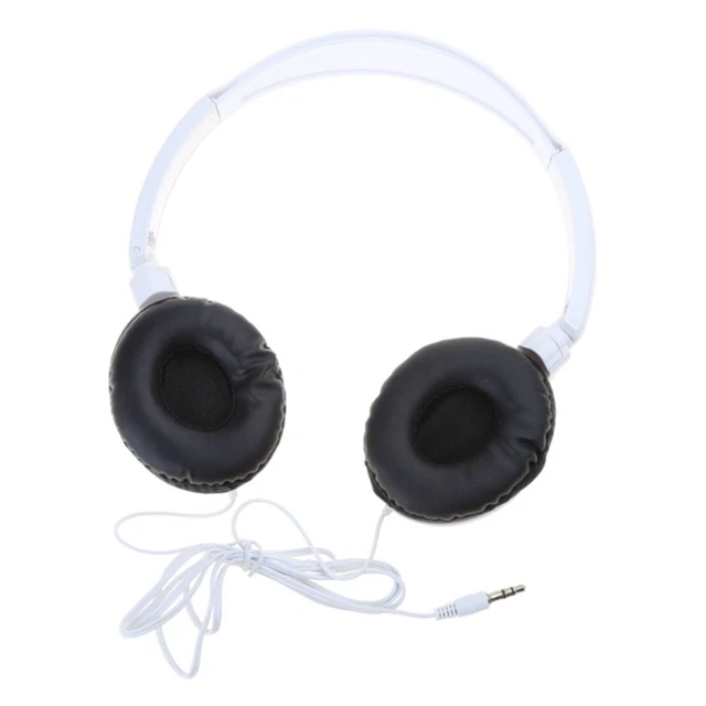WIRE HEADPHONES OVER Ear Headsets Sound Bass HiFi Sound Music Stereos ...