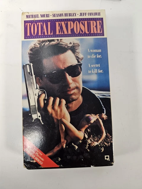 TOTAL EXPOSURE VHS Michael Nouri Season Hubley Jeff Conaway Action ...