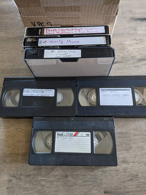 11 PRERECORDED VHS Tapes Sold for Used For Blanks Tapes Drama Children ...