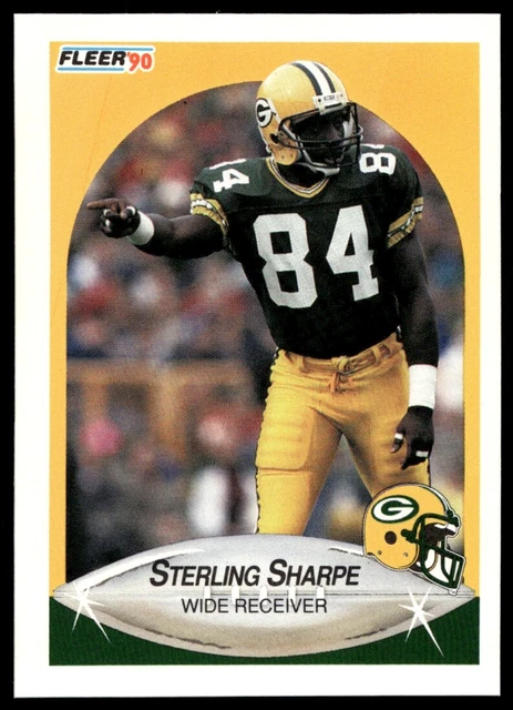 PACKERS STERLING SHARPE Green Bay 1990 Fleer #180 EUR 3,29 - PicClick FR
