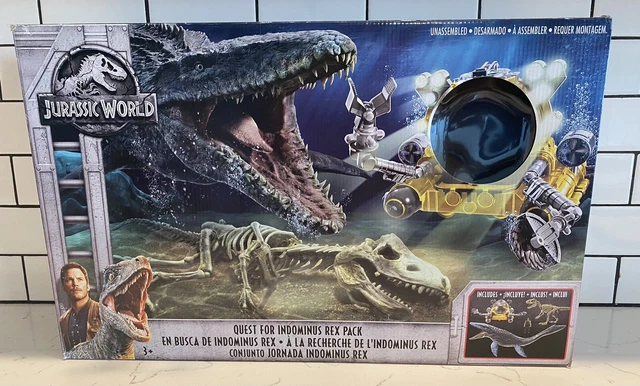MATTEL JURASSIC WORLD Quest for Indominus Rex Pack (BOX ONLY) EUR 22,87 ...