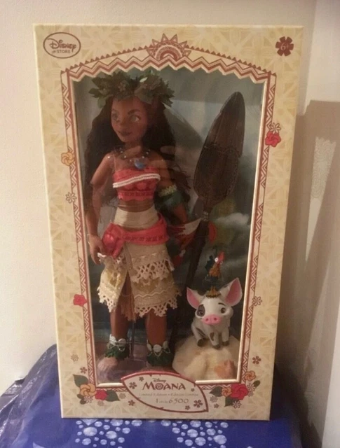 DISNEY MOANA PUA The Pig & Hei Hei The Rooster 17'' Limited Edition ...