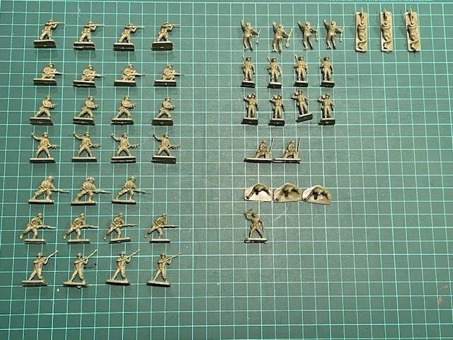 AIRFIX HO/OO 1/72 Scale WWII Vintage Australian Infantry [01750 ...