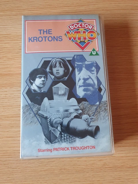 DOCTOR WHO THE Krotons VHS Tape 1991 Patrick Troughton Dr Who £5.99 ...