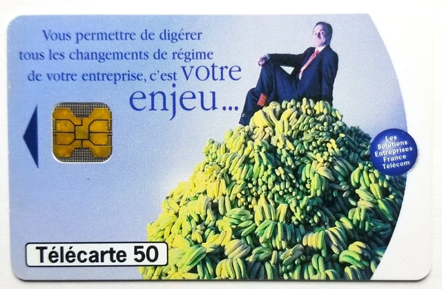 TÉLÉCARTE 50 - Carte Téléphonique Votre enjeu c'est aussi le nôtre - Collection EUR 2,80 ...