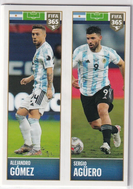 PANINI FIFA 365 2022 Sticker Numéro 347 Alejandro Gómez / Sergio Agüero EUR 1,00 - PicClick FR