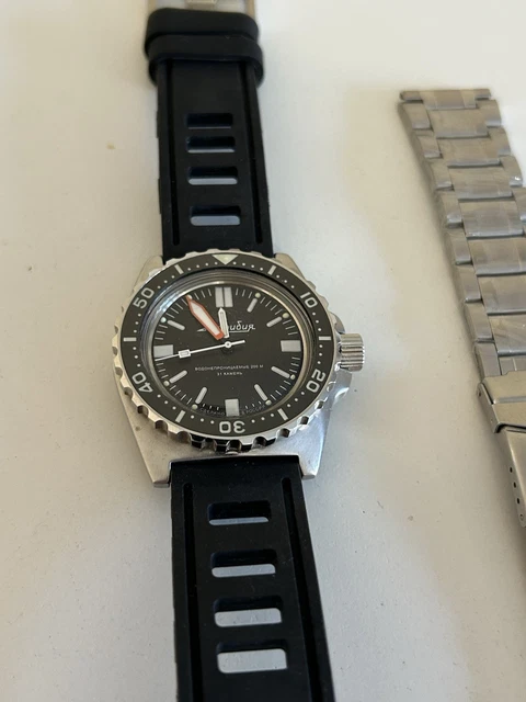 CUSTOM PLOPROF STYLE Vostok Amphibia Classic 110 Automatic Diver Mod £ ...